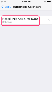iPhone and iPad – remove Hebcal Jewish calendar (without iCloud) – Hebcal